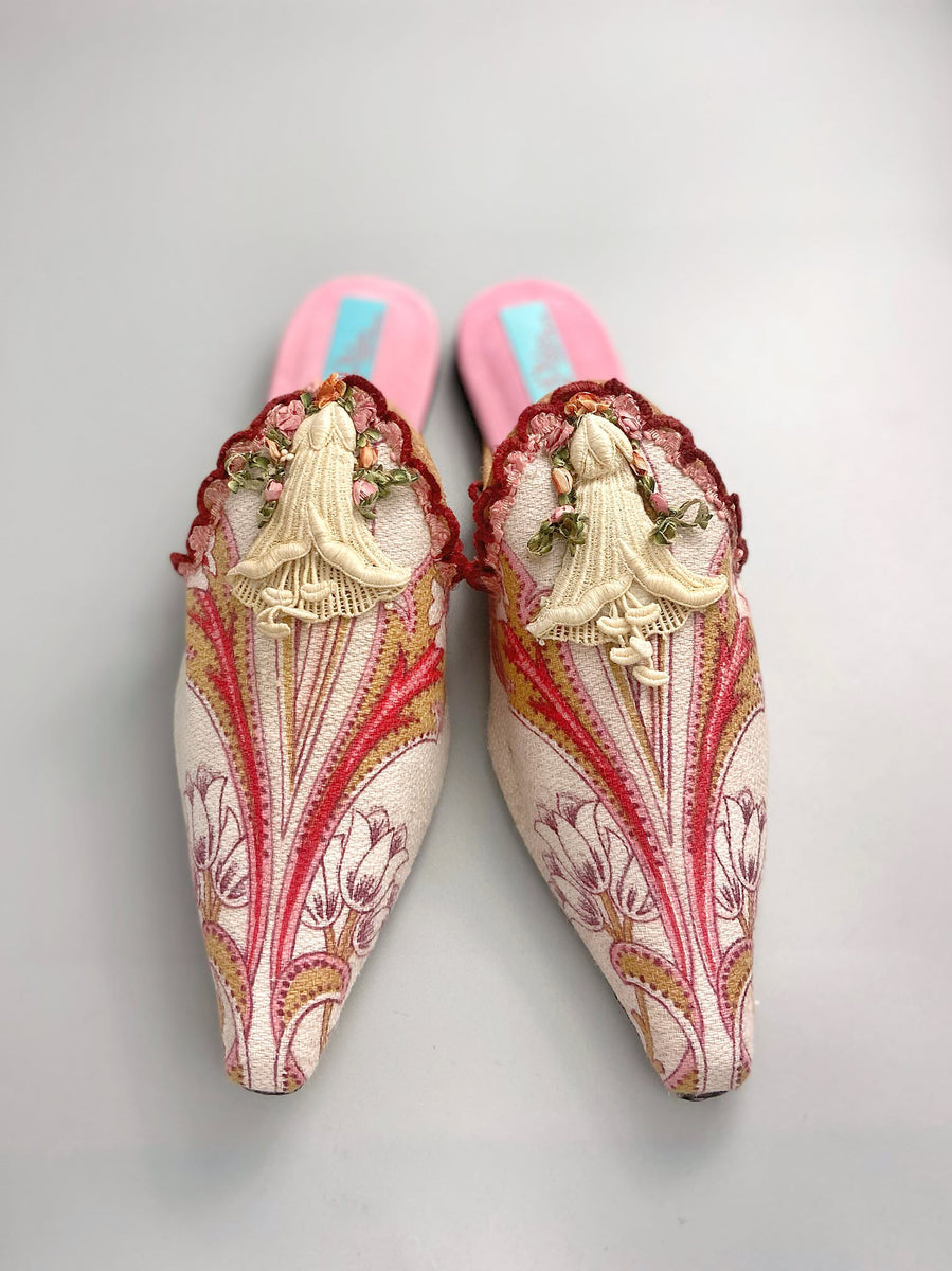 Belle Époque Shoes | Bohemian Shoes Created From Antique Textiles ...